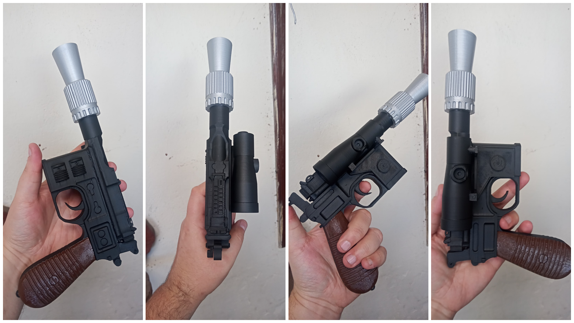 Luke Skywalker – Heavy Blaster Pistol DL-44 – Star Wars - Geek ...